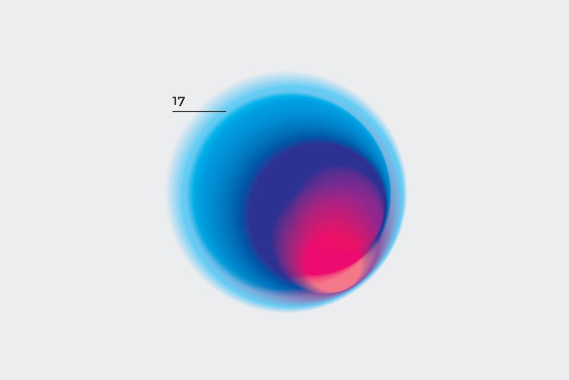 Blurry gradient round shape | Polar Vectors