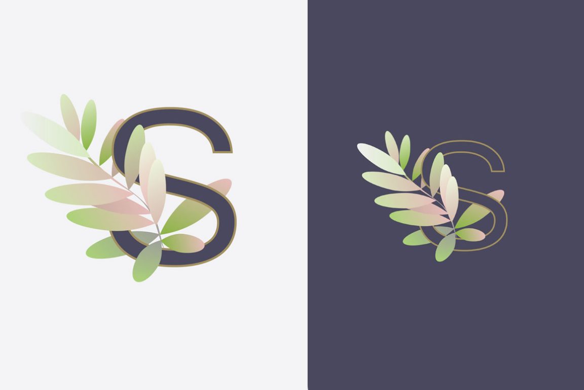Spring Logo Design / Letter S | Polar Vectors