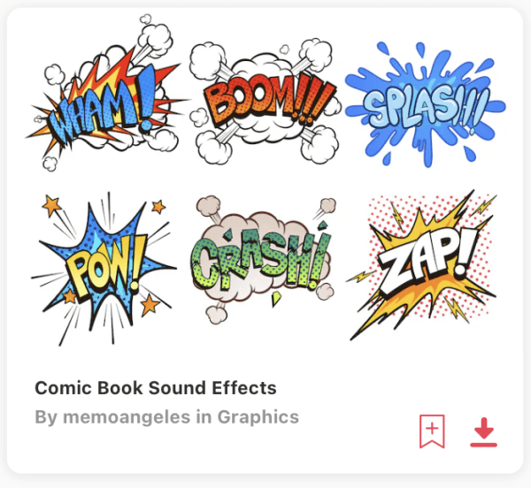 Comic Book Clipart / Comic speech bubble | Polar Vectors