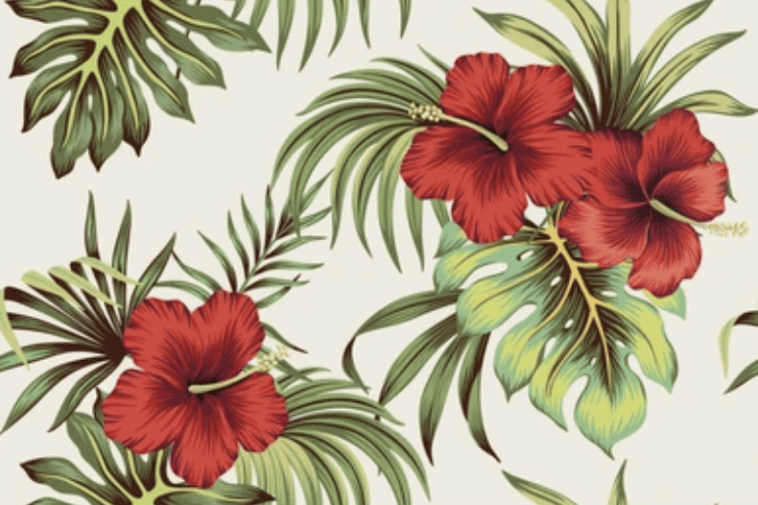 Hawaiian Flower Pattern | Polar Vectors
