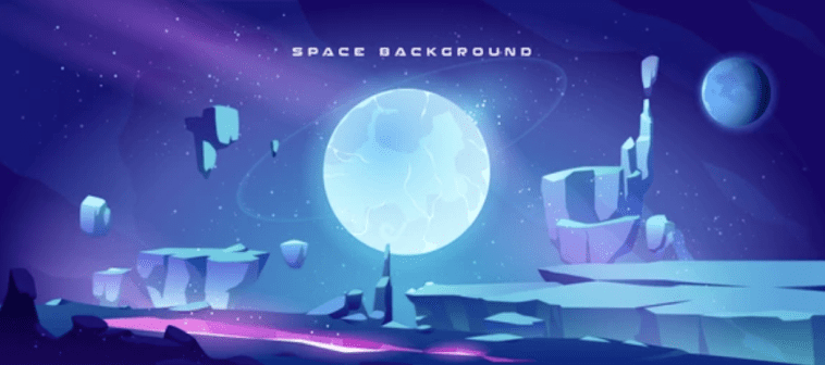 Space Background Clipart | Polar Vectors