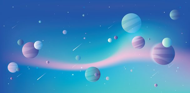 Space Background Clipart | Polar Vectors