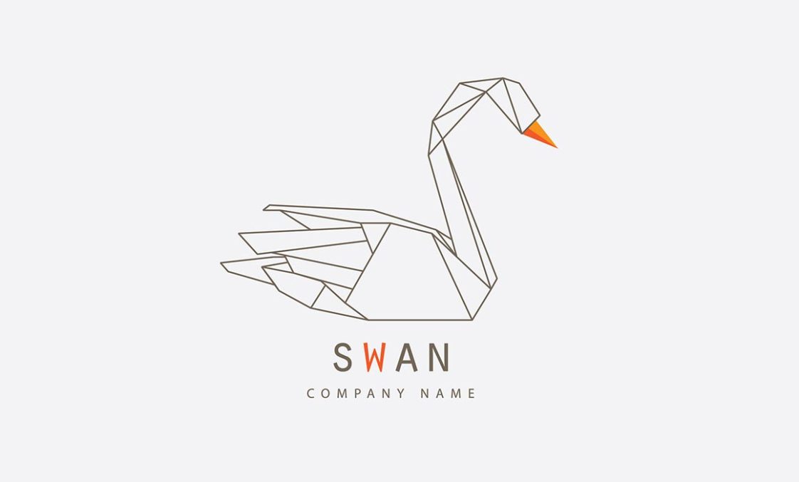 Outline of a Swan | Polar Vectors