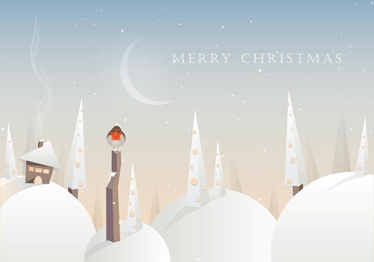 Christmas Background Clipart | Polar Vectors