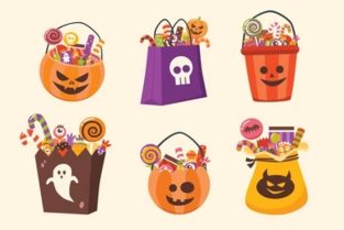 Halloween Candy Clipart | Polar Vectors