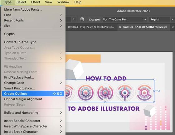 How To Add Fonts to Adobe Illustrator | Polar Vectors