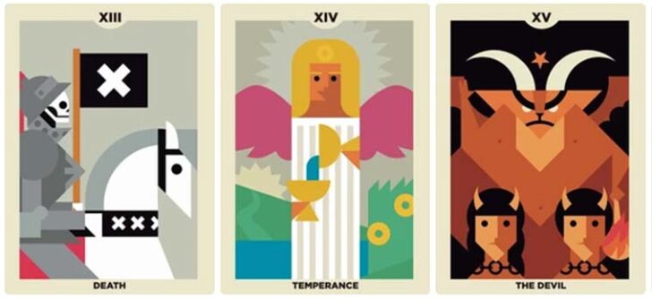 Tarot Cards Aesthetic | Polar Vectors