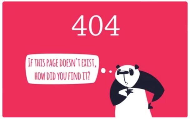The Best 404 Page Designs | Polar Vectors