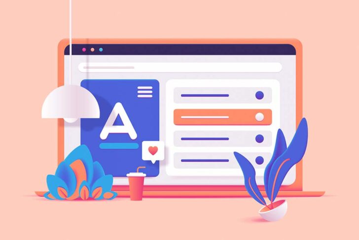 3D UI Elements Scene Creator Toolkit | Polar Vectors