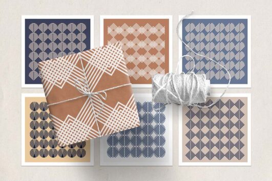 Art Deco Patterns Branding Collection | Polar Vectors