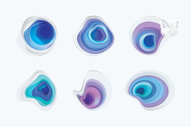 Paper Cut Out Background Collection | Polar Vectors