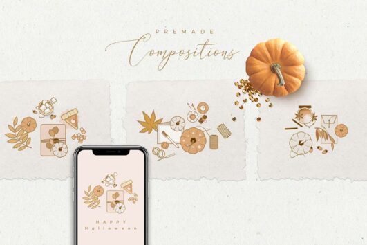 Fall Icon Collection- Charming Fall | Polar Vectors