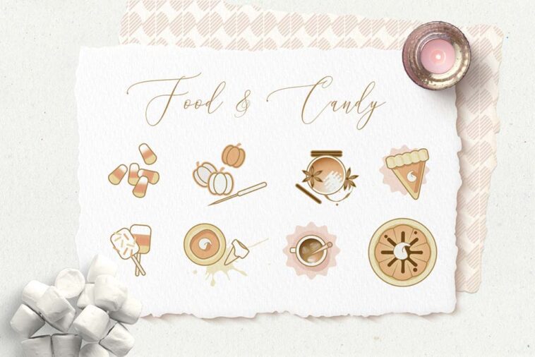 Fall Icon Collection- Charming Fall | Polar Vectors