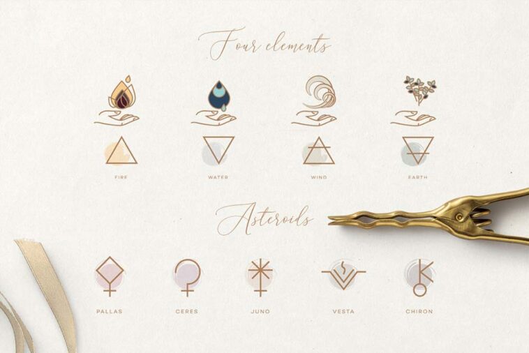 The Ultimate Astrology Icon Collection | Polar Vectors