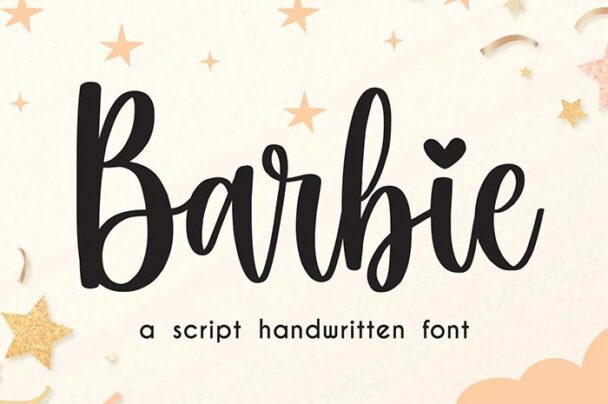 Free Barbie Font | Polar Vectors