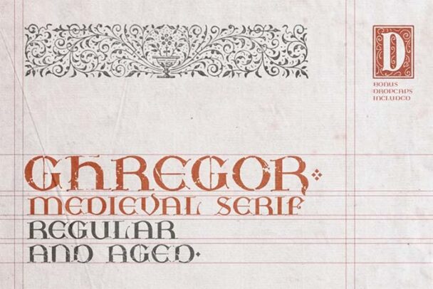 Lord Of The Rings Font Set | Polar Vectors