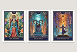Major Arcana Tarot Deck- Dreamflame | Polar Vectors