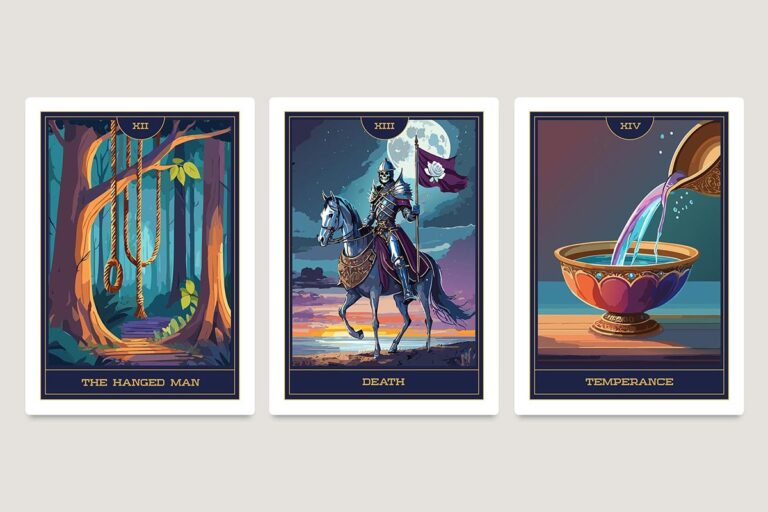 Major Arcana Tarot Deck- Dreamflame | Polar Vectors