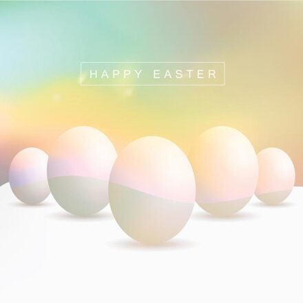 Free Happy Easter Background | Polar Vectors