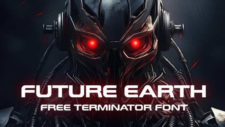 Terminator Free Font | Polar Vectors