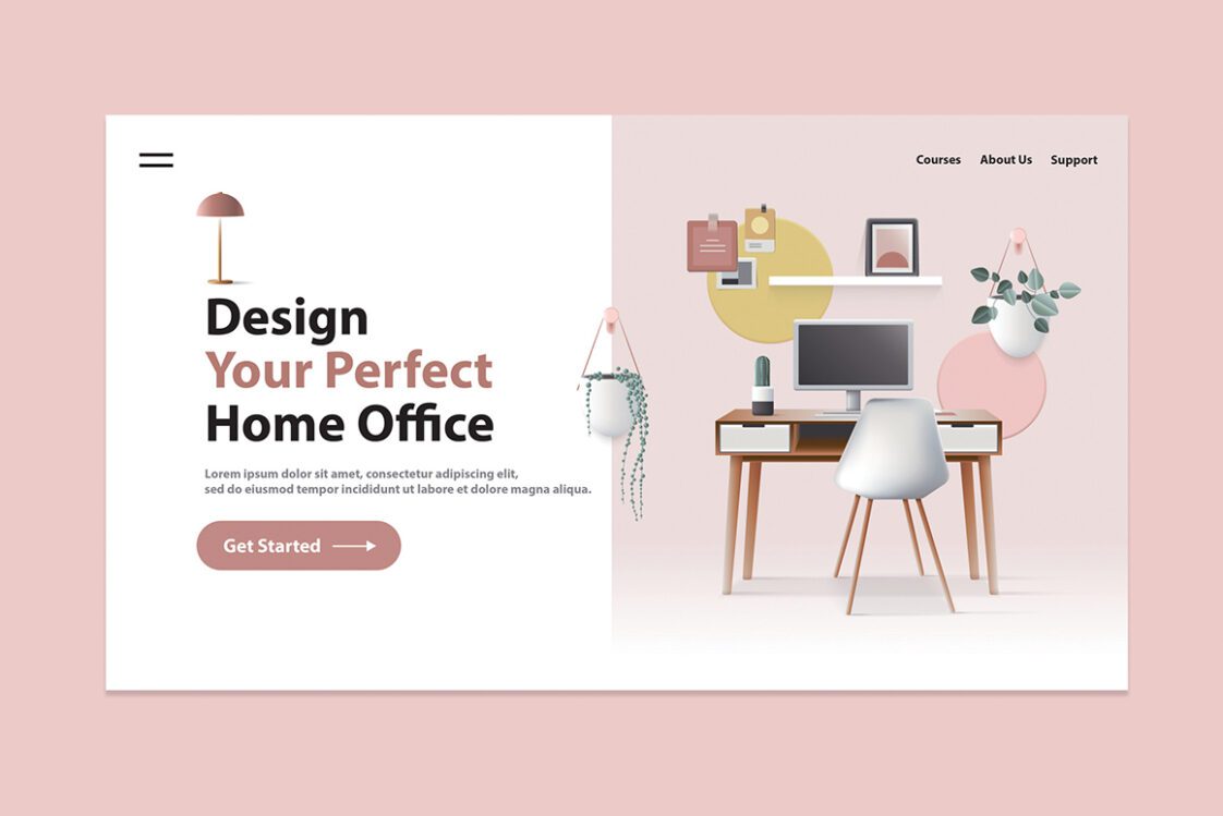 Website Header Design Templates Collection | Polar Vectors