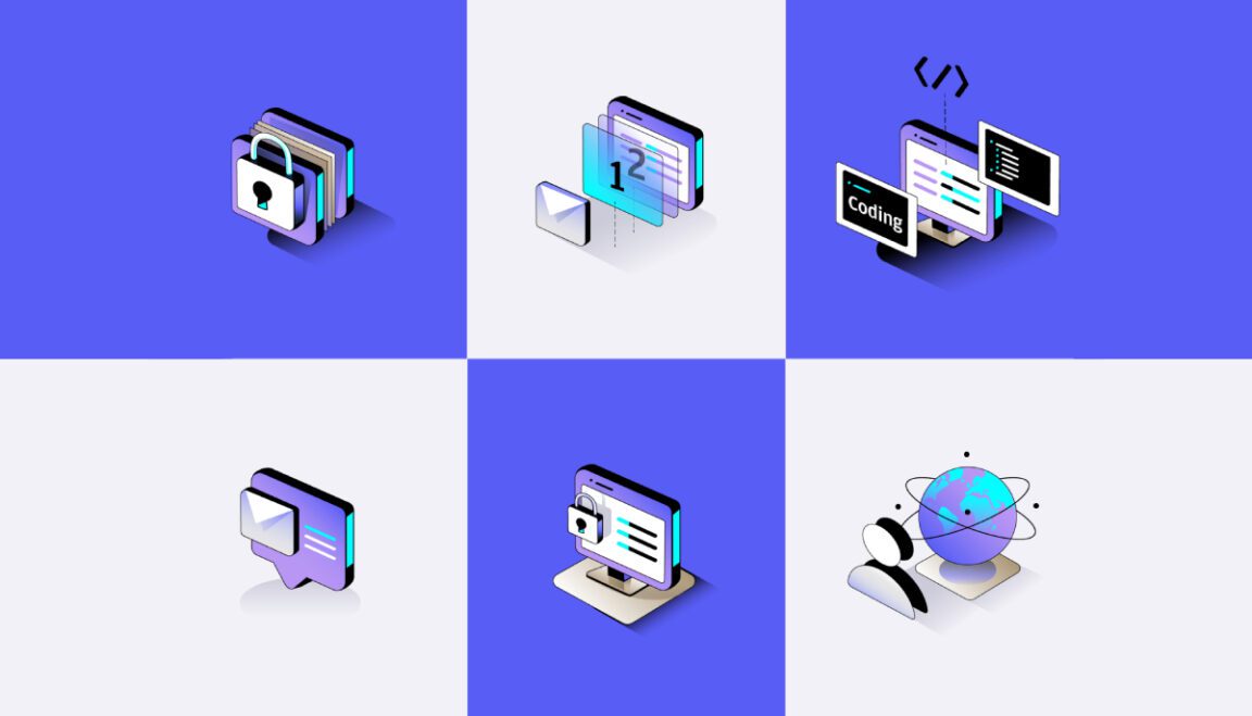 Free Technology Isometric Icons | Polar Vectors