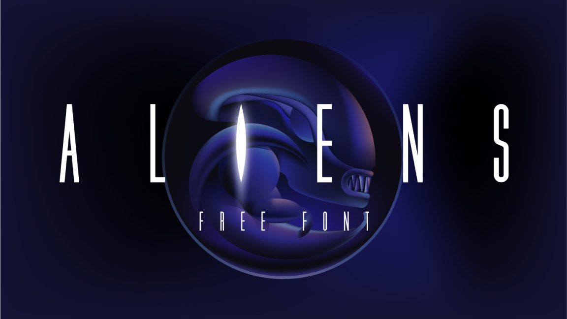 Aliens Movie Font | Polar Vectors