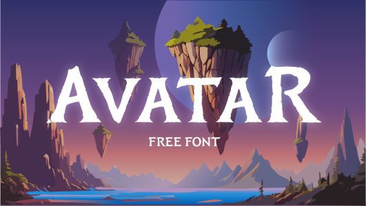 Avatar Movie Free Font | Polar Vectors