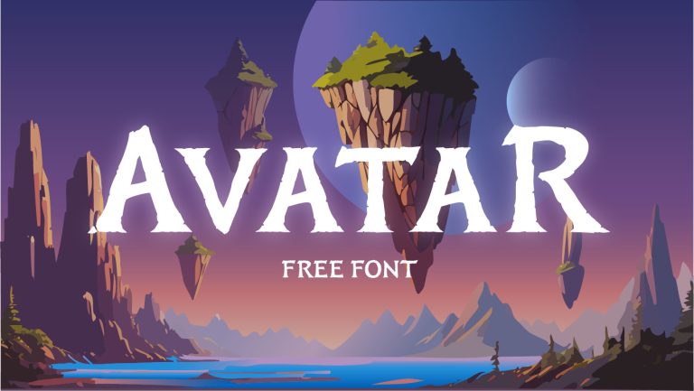 Avatar Movie Free Font | Polar Vectors