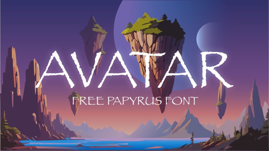 Avatar Movie Free Font | Polar Vectors