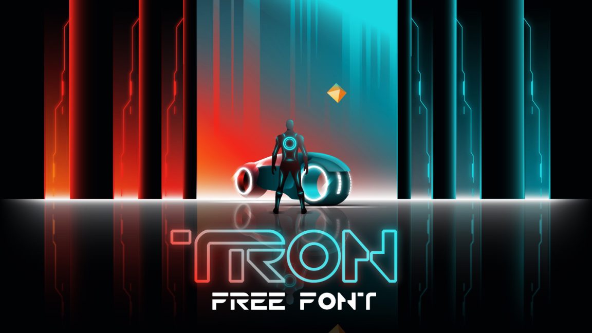 Free Tron Font | Polar Vectors