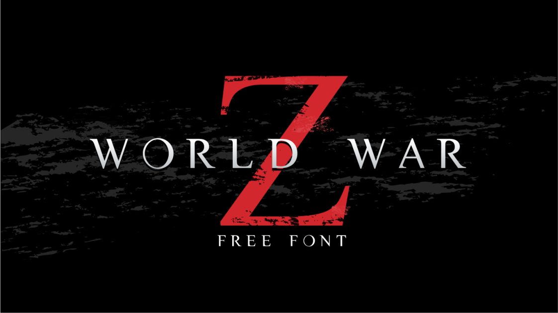 World War Z Free Font | Polar Vectors